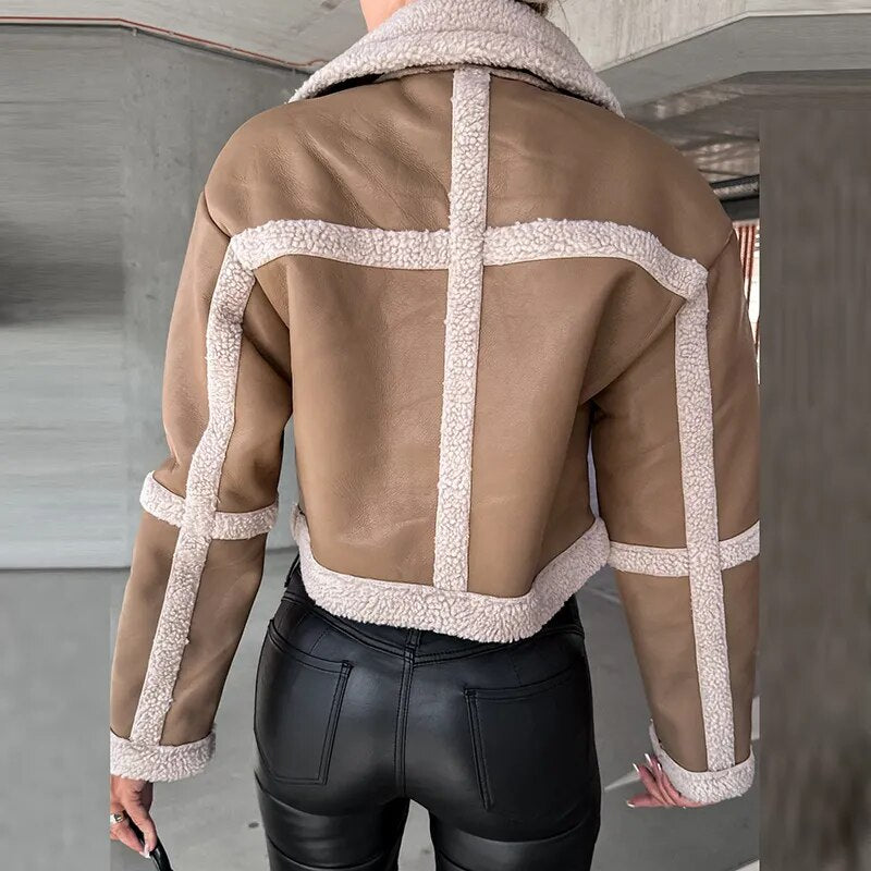 מעיל עור MIKA – LaMess