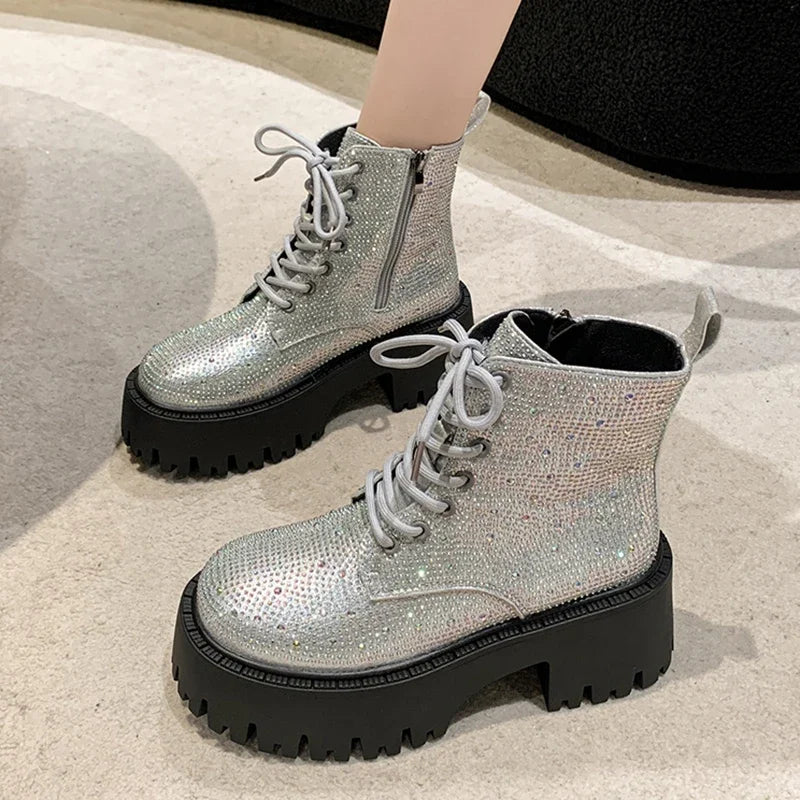 מגפי צ'אנקי יהלום DIAMOND – LaMess