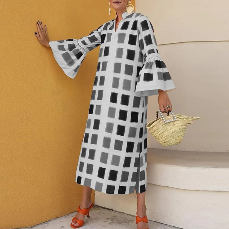 שמלת בוטיק צבעונית TITO – LaMess