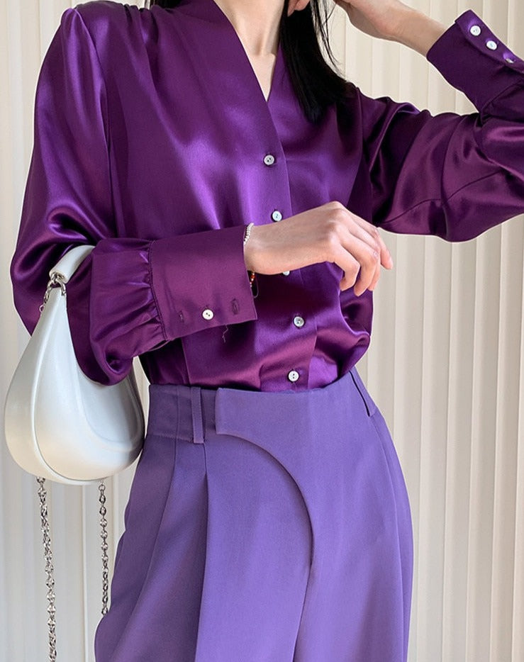 מכופתרת סאטן HIL – LaMess